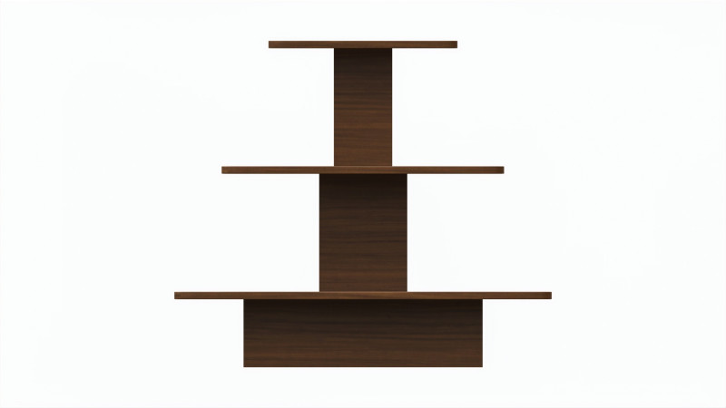 Three Tier Square Table 3D Model in Other 3DExport