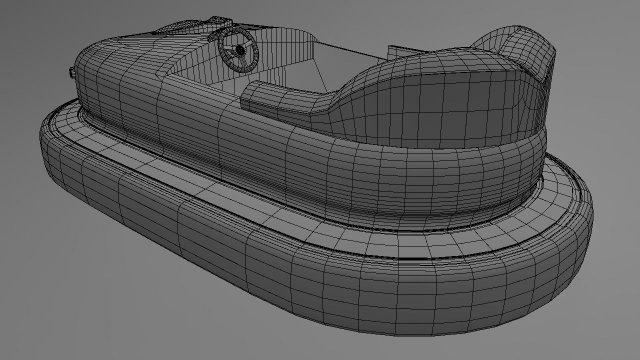 bumper car for attractions 3D 모델 in 소형 자동차 3DExport