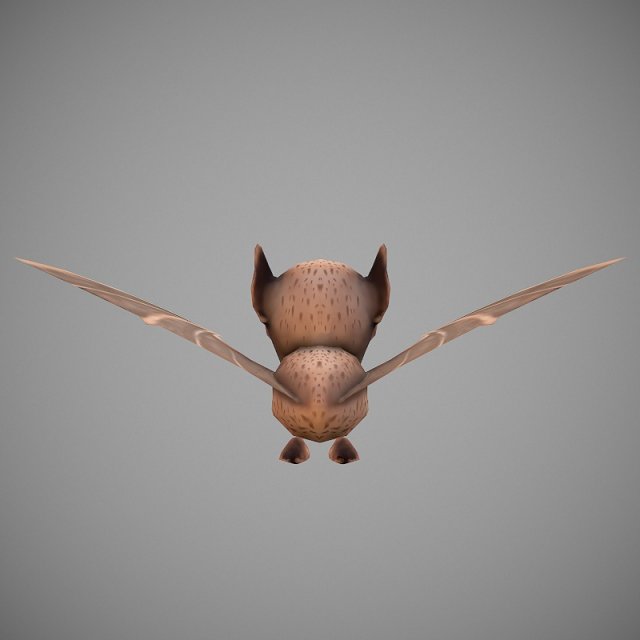 bat cartoon 3D Model in Other 3DExport