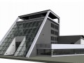 3D modeling factory by revit 3D Model in Buildings 3DExport