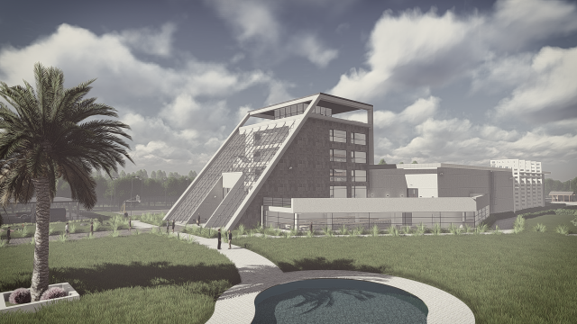 Ing factory by revit 3D Model in Buildings 3DExport