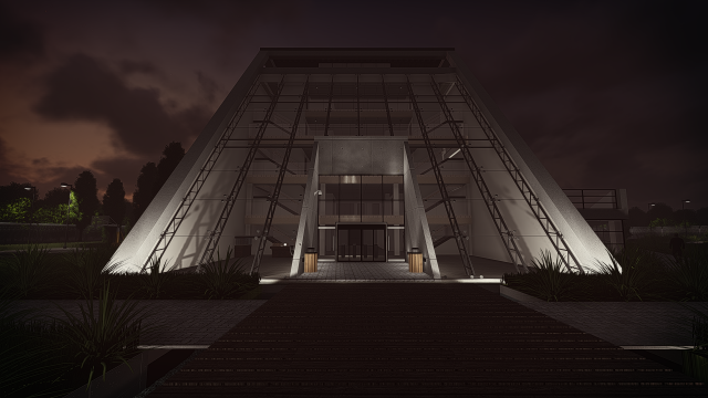 Ing factory by revit 3D Model in Buildings 3DExport