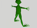 green cartoon frog 3D Models in Amphibians 3DExport