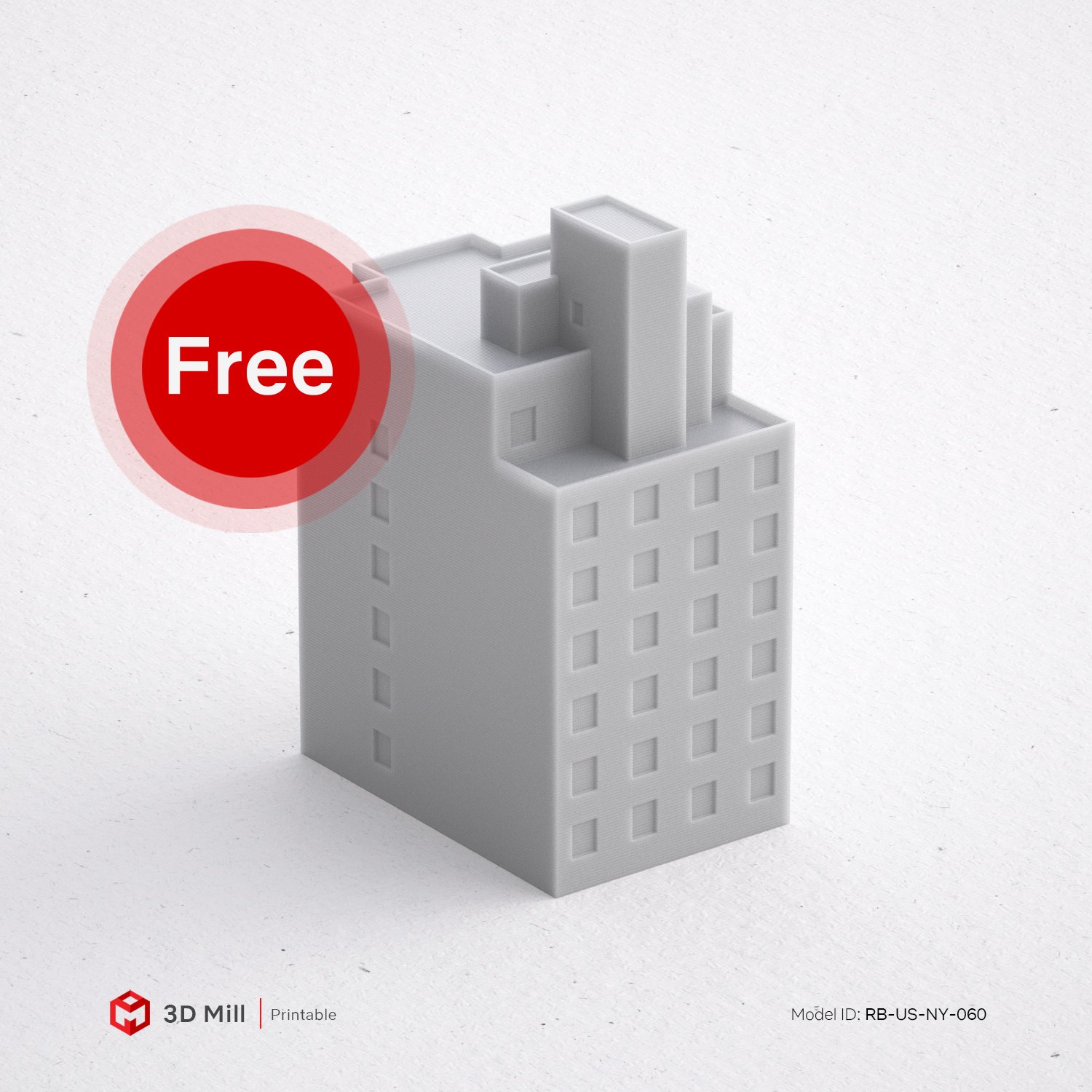 free 3d print miniature building rb-us-ny-060 Free 3D Print Models in ...