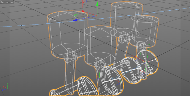 piston car with animation Free 3D Model in Parts of auto 3DExport