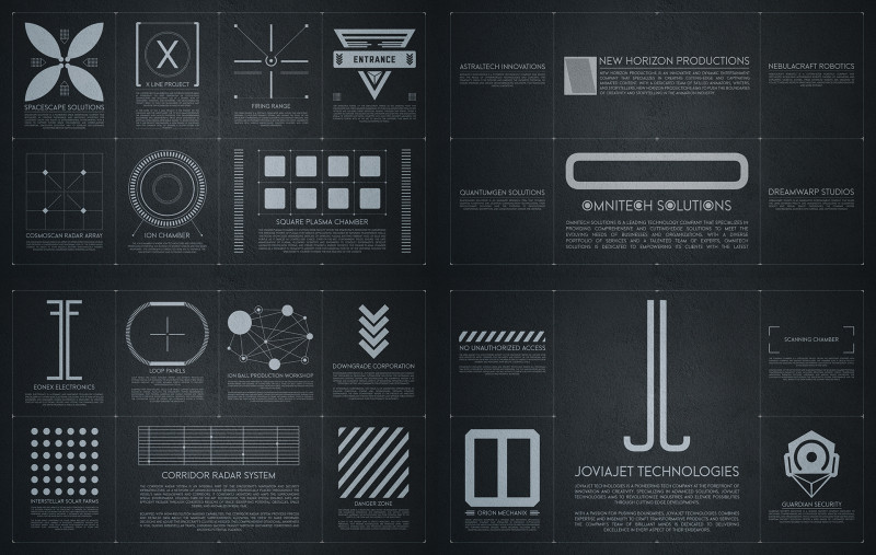 U1 Sci-Fi Alpha Decal Pack Texturas CG in Texturas 3D 3DExport
