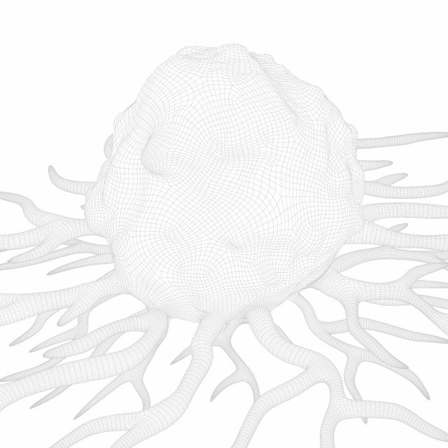 Cancer Cell 3D Model in Other 3DExport