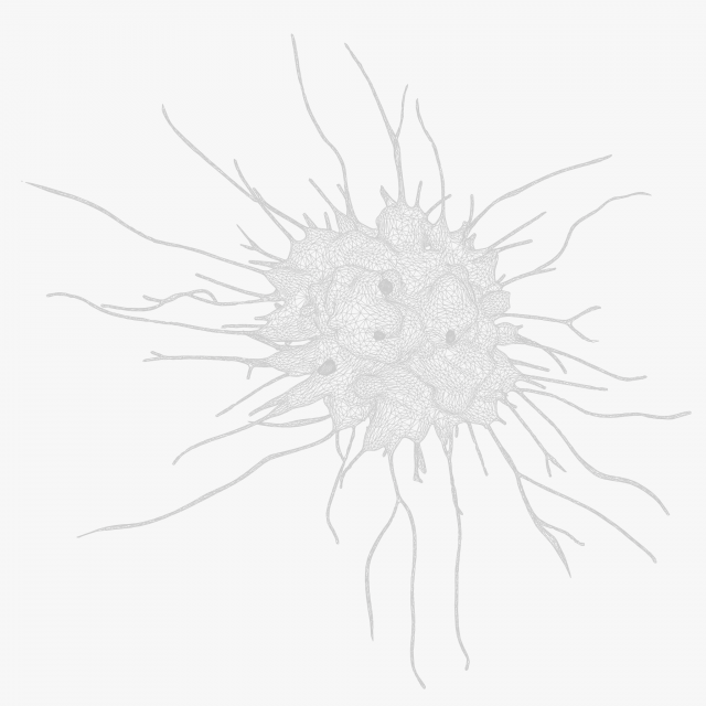 Cancer Cell Tumor 3D Model in Anatomy 3DExport