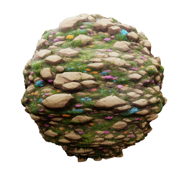 Stylized Ground v1 Seamless Texture CG Textures in Ground 3DExport