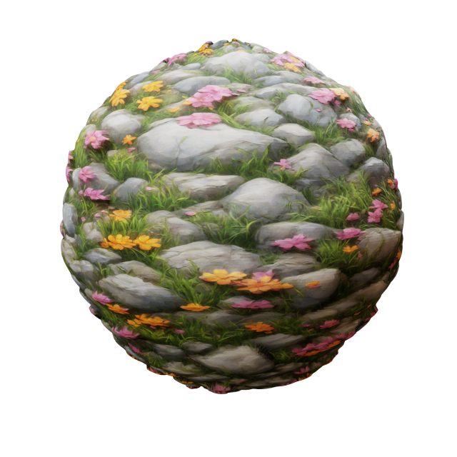 Stylized Ground v2 Seamless Texture CG Textures in Soil 3DExport