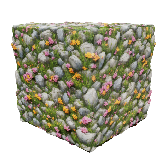 Stylized Ground v2 Seamless Texture CG Textures in Soil 3DExport