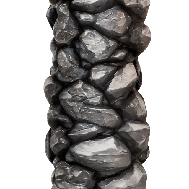 Stylized Silver v2 Seamless Texture CG Textures in Metal 3DExport