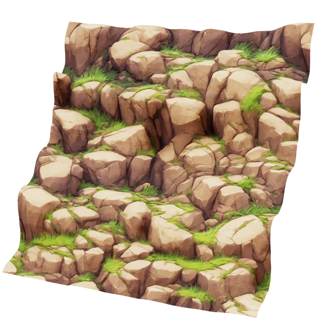 Stylized Rock Seamless Texture CG Textures in 3D Textures 3DExport