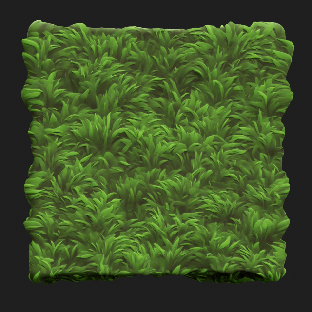 Stylized Grass Seamless Texture CG Textures in Ground 3DExport