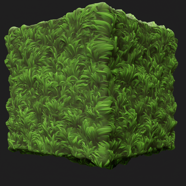 Stylized Grass Seamless Texture CG Textures in Ground 3DExport