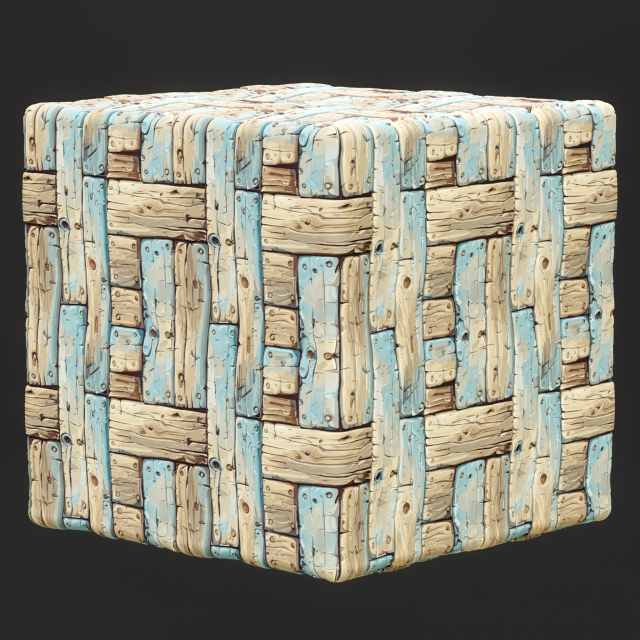 Stylized Wood Seamless Texture CG Texturen in Holz 3DExport