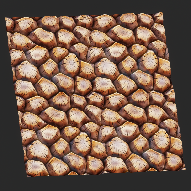 Stylized Bark Seamless Texture CG Textures in Wood 3DExport