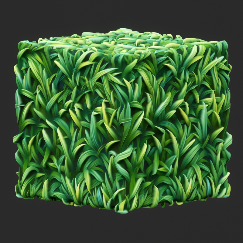 Stylized Grass Seamless Texture CG Textures in Other 3DExport