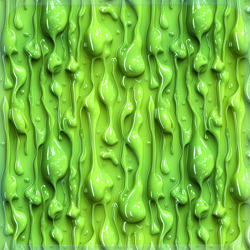 Stylized Slime Seamless Texture CG Textures in Various 3DExport
