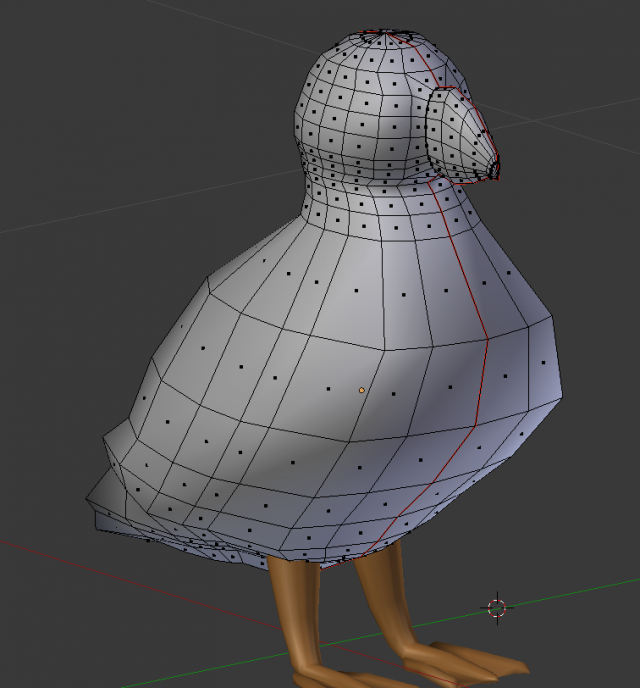 puffin 3D Model in Bird 3DExport