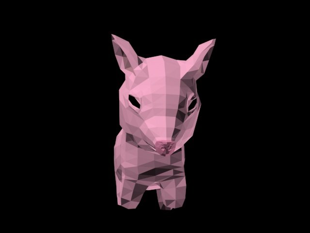 pig low poly Free 3D Model in Pig 3DExport