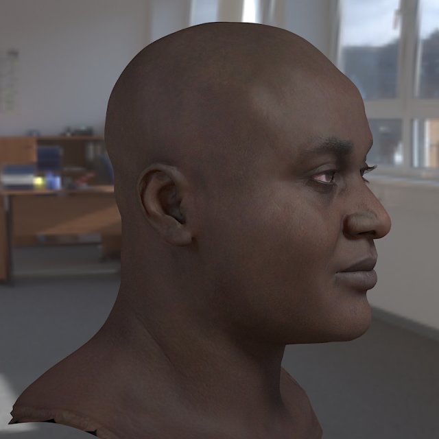 Joseph head male 3D Model in Man 3DExport