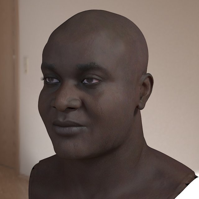 Joseph head male 3D Model in Man 3DExport