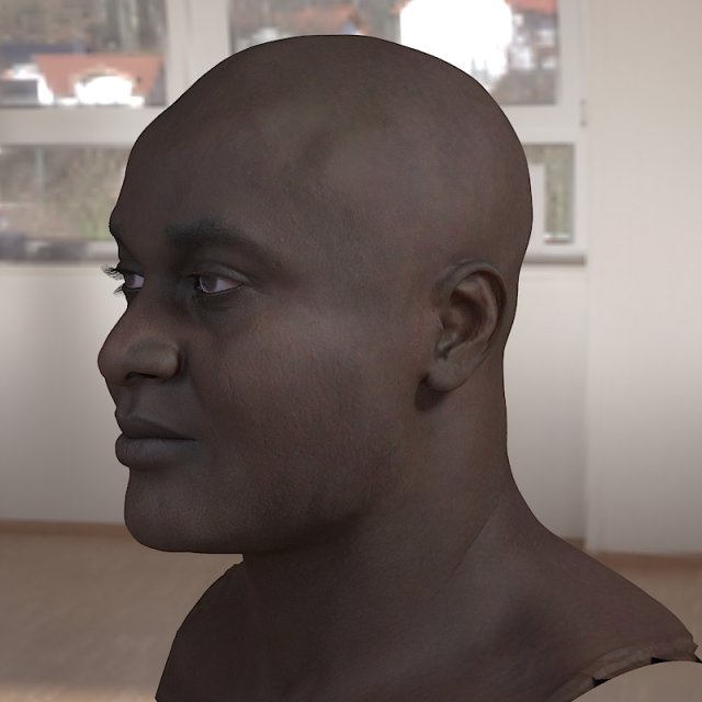 Joseph head male 3D Model in Man 3DExport