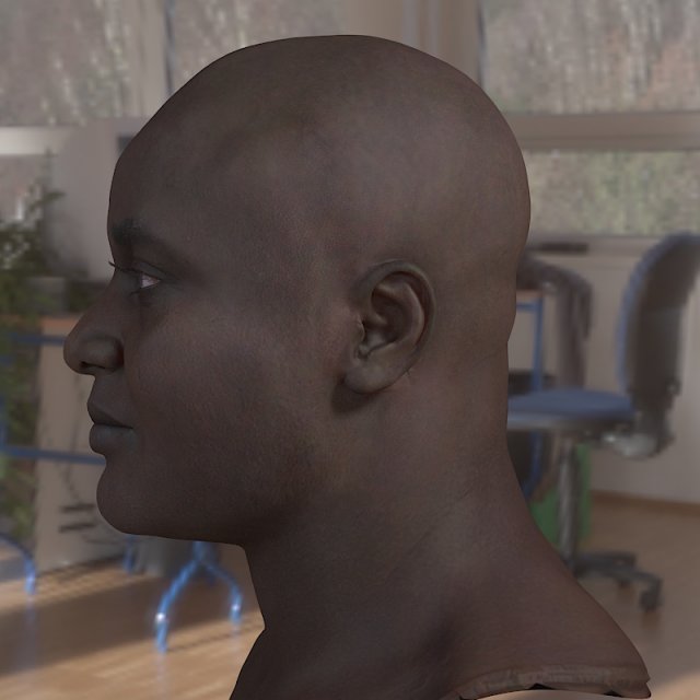 Joseph head male 3D Model in Man 3DExport