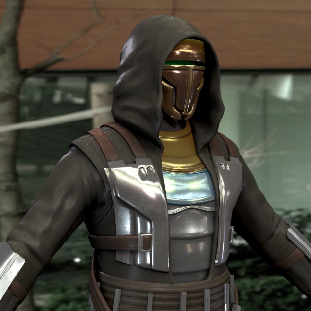 Darth revan 3D Model in Alien 3DExport