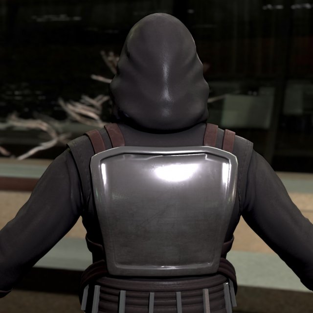 Darth revan 3D Model in Alien 3DExport