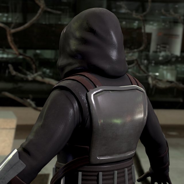 Darth revan 3D Model in Alien 3DExport
