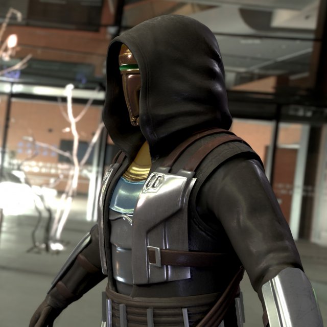 Darth revan 3D Model in Alien 3DExport