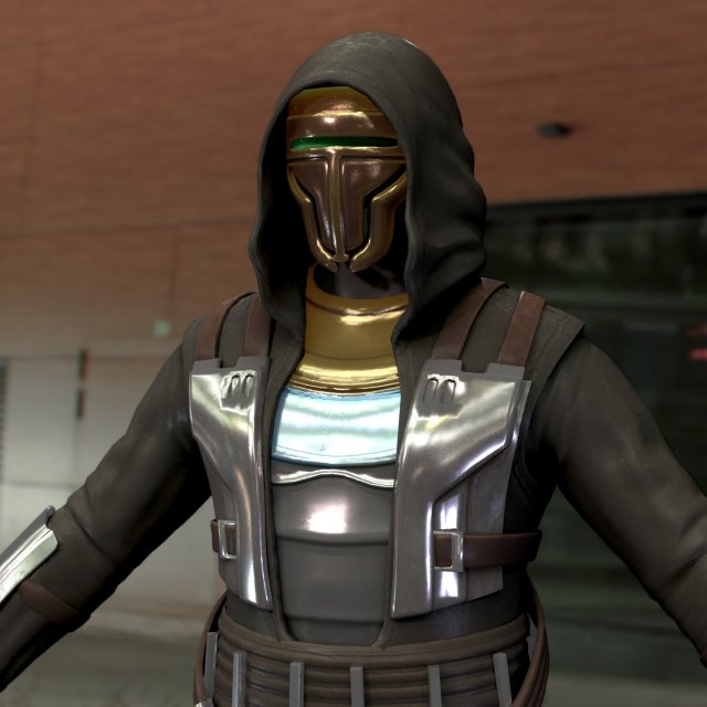 Darth revan 3D Model in Alien 3DExport