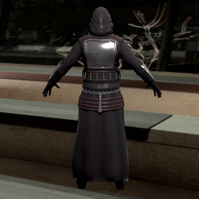 Darth revan 3D Model in Alien 3DExport