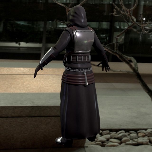 Darth revan 3D Model in Alien 3DExport