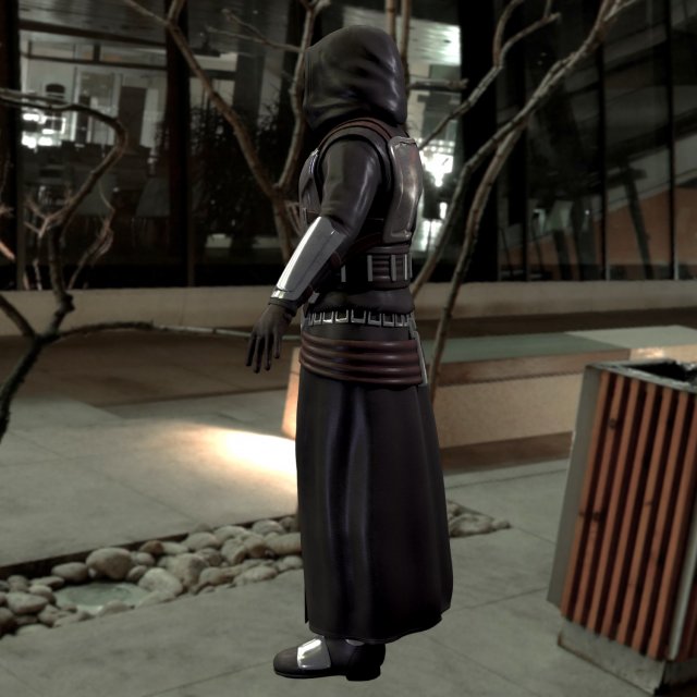 Darth revan 3D Model in Alien 3DExport