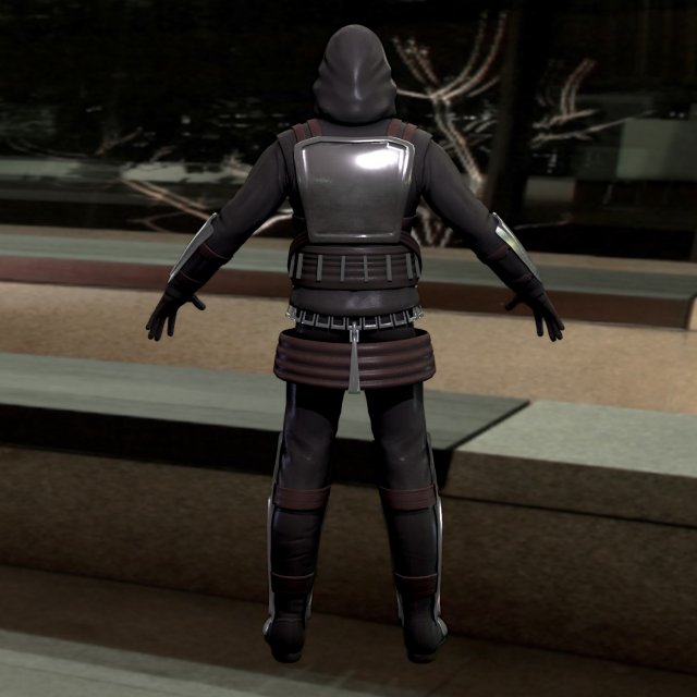 Darth revan 3D Model in Alien 3DExport