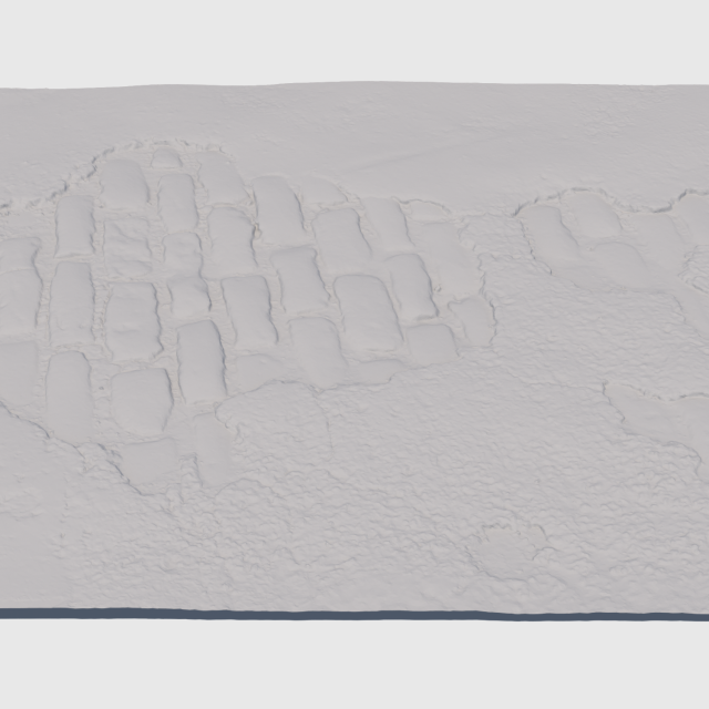 brick patch 3D Model in Cityscapes 3DExport