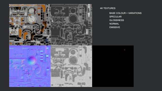 three legged mech robot vr - ar - low-poly 3d model 3D Model in Other ...