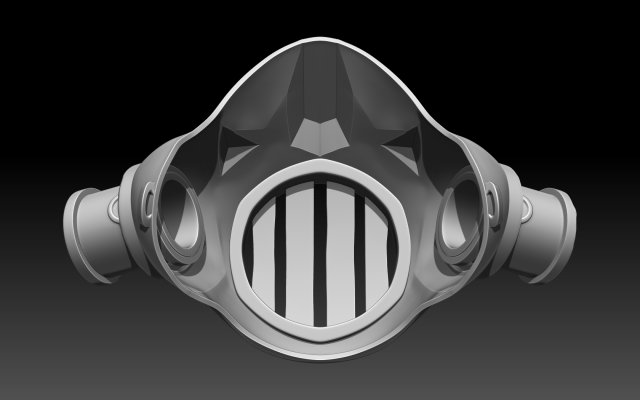 Enforcer Mask Arcane 3D Print Model in Other 3DExport