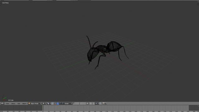 realistic ant model 3D Model in Insects 3DExport