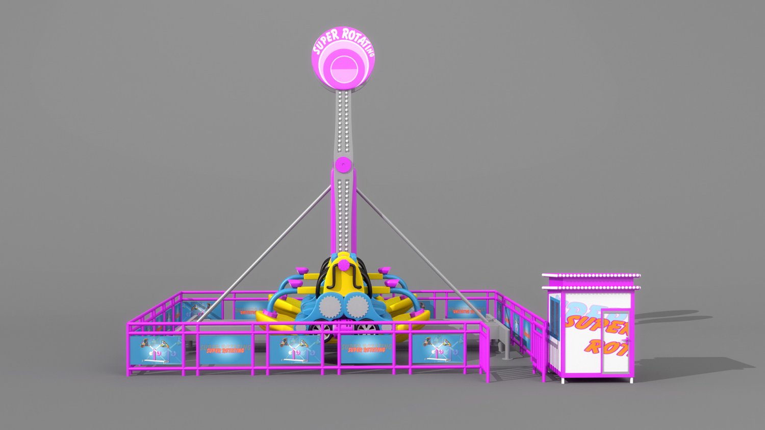 pendulum playground rigged animated 3D Models in Landscapes 3DExport