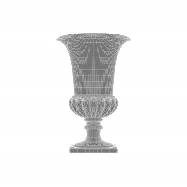 Flowerpot B82 3D Model in Environment 3DExport