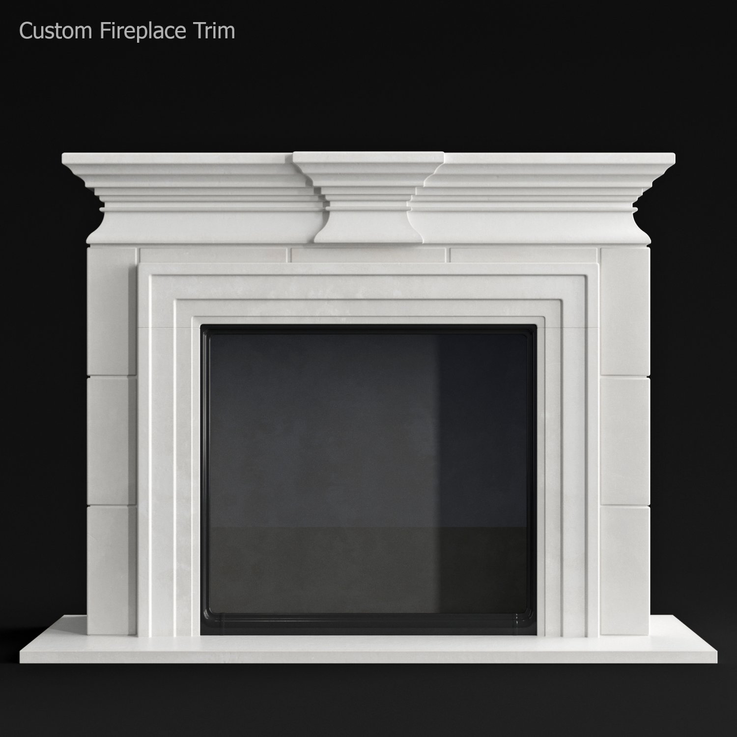 fireplace 3D Models in Living Room 3DExport