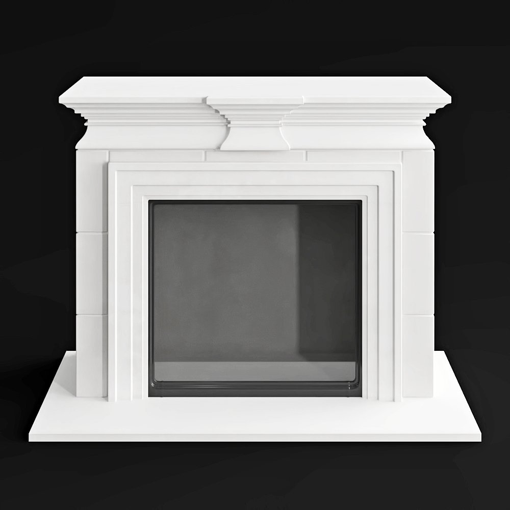 fireplace 3D Models in Living Room 3DExport