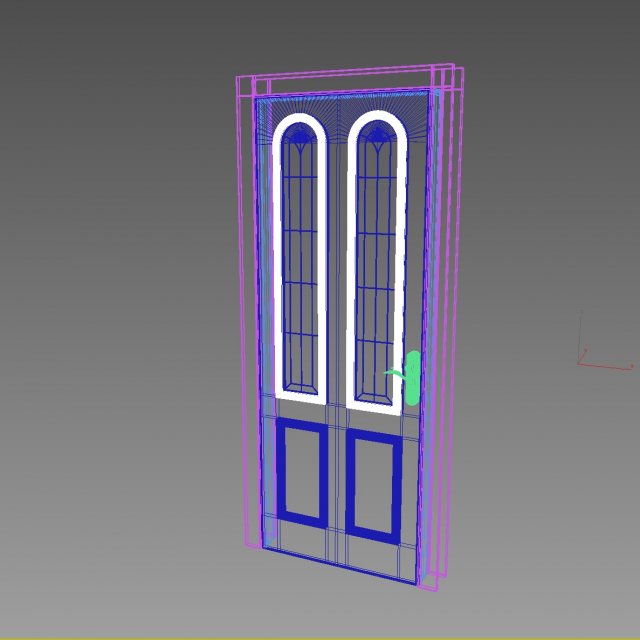 door classic 3D Model in Door 3DExport