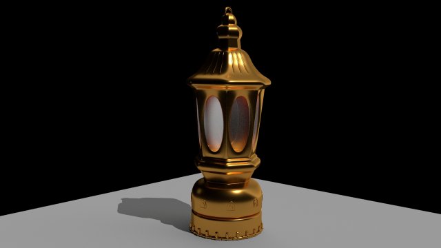 The ramadan lantern 3D Model in Other 3DExport