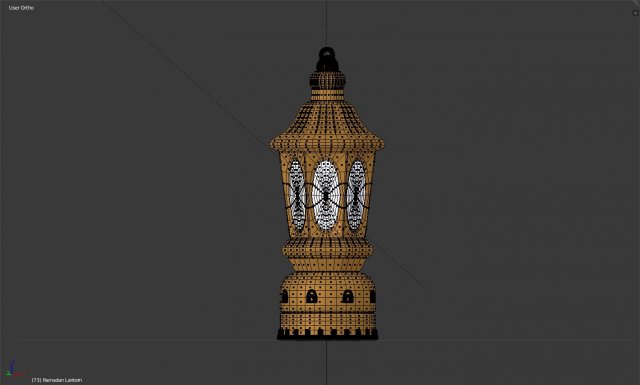 The ramadan lantern 3D Model in Other 3DExport