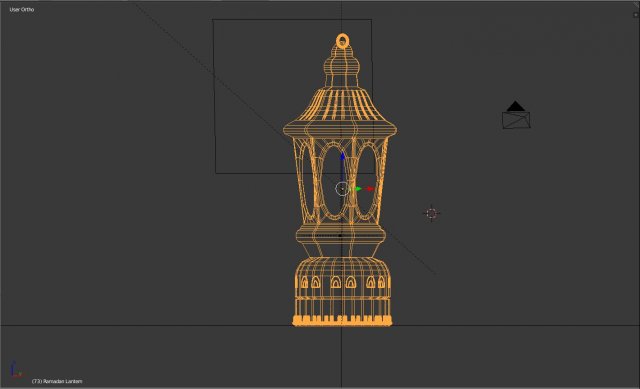 The ramadan lantern 3D Model in Other 3DExport